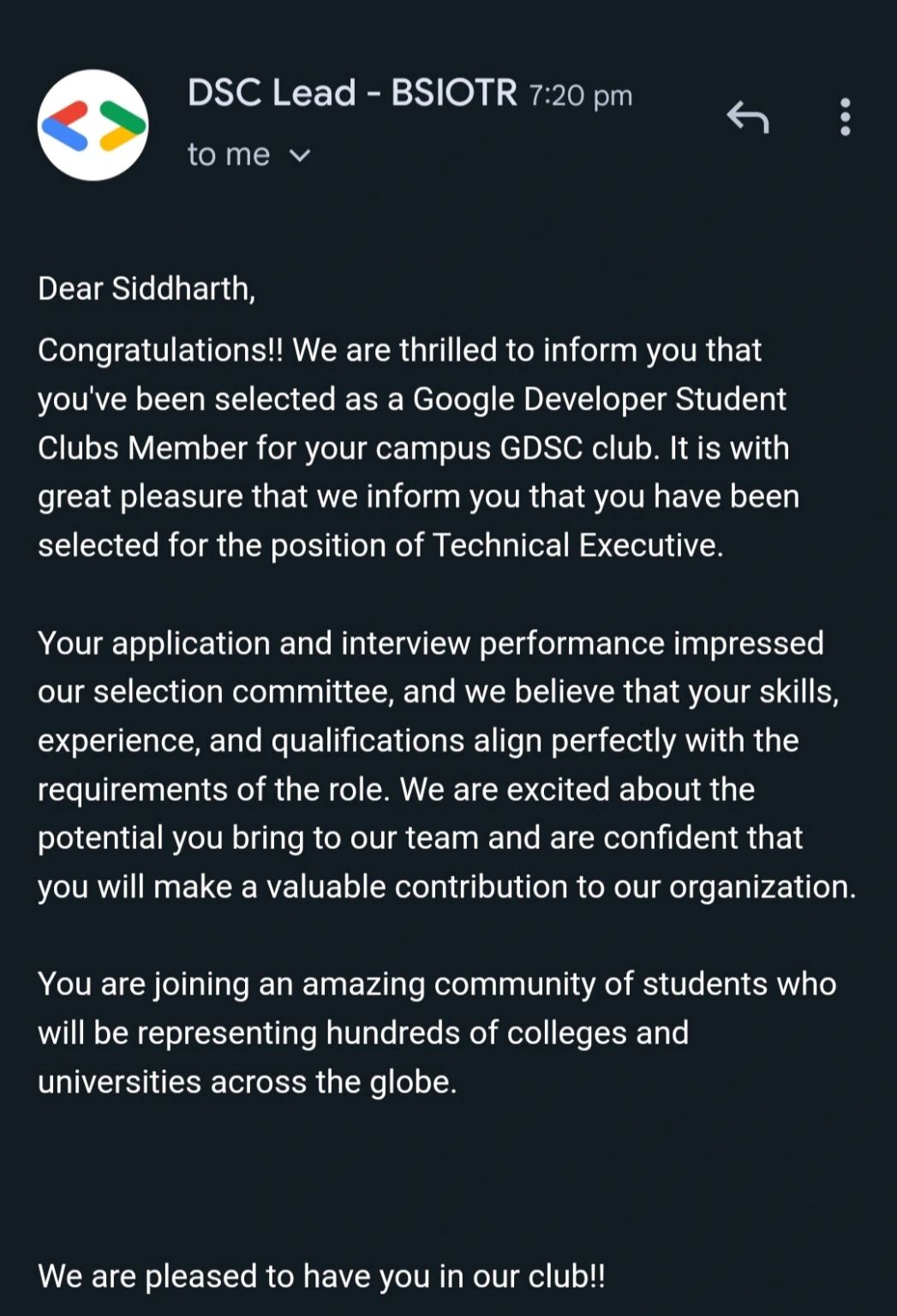 Siddharth Varade on LinkedIn: #gdsc #gdscbsiotr # ... Siddharth Varade on LinkedIn: #gdsc #gdscbsiotr # ...