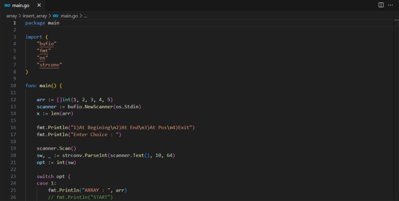 Shreyash Desai on LinkedIn: #golang #dsa #programming #coding #learning ... Shreyash Desai on LinkedIn: #golang #dsa #programming #coding #learning ...