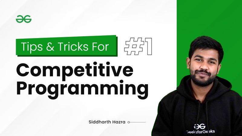 GeeksforGeeks on LinkedIn: #algorithms #coding #competitiveprogramming ... GeeksforGeeks on LinkedIn: #algorithms #coding #competitiveprogramming ...
