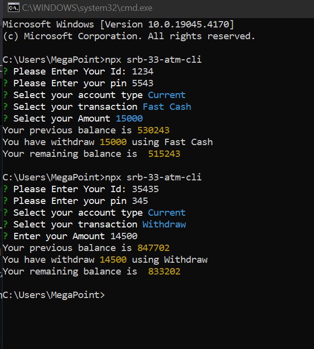Shahzad Rahim on LinkedIn: My CLI based ATM program's output. I put no ... Shahzad Rahim on LinkedIn: My CLI based ATM program's output. I put no ...