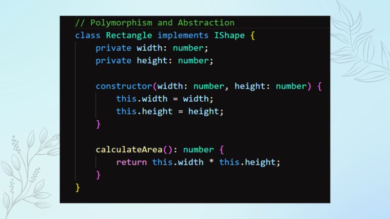 Sanika Sajwani on LinkedIn: #abstraction #oop #coding # ... Sanika Sajwani on LinkedIn: #abstraction #oop #coding # ...