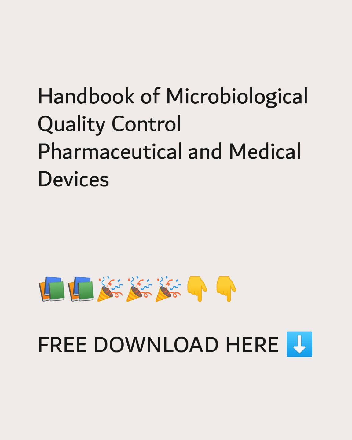 Ali Nasrollahpour on LinkedIn: #handbook #microbiological Ali Nasrollahpour on LinkedIn: #handbook #microbiological