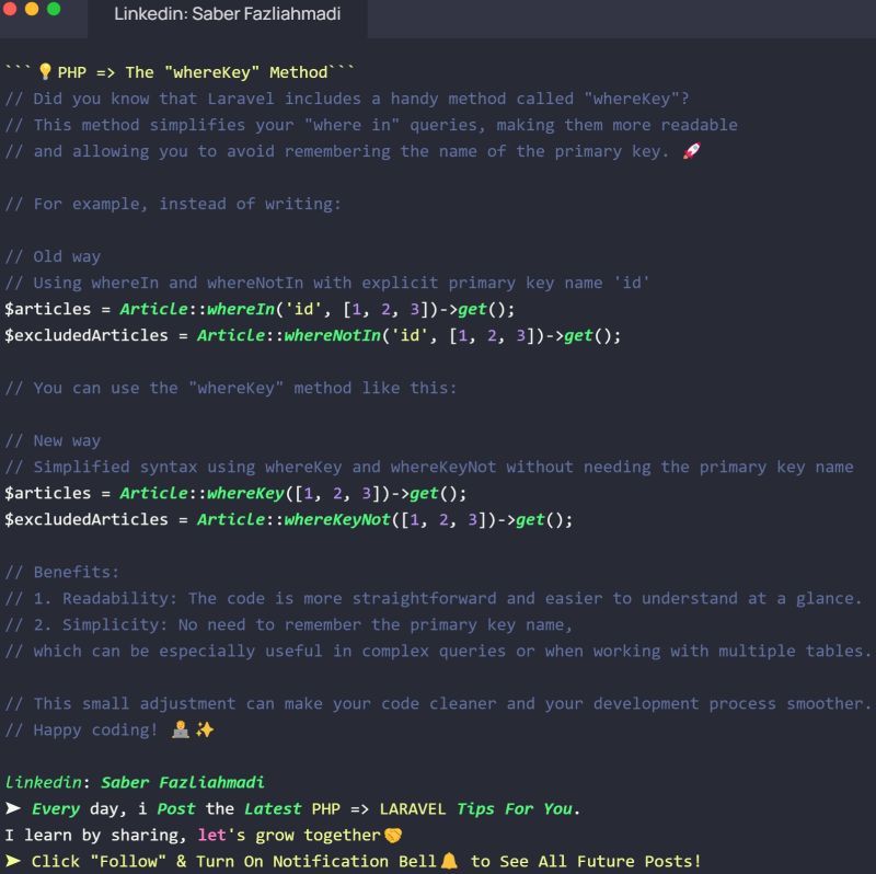Saber Fazliahmadi on LinkedIn: #php #laravel #php #laravel #symfony # ... Saber Fazliahmadi on LinkedIn: #php #laravel #php #laravel #symfony # ...