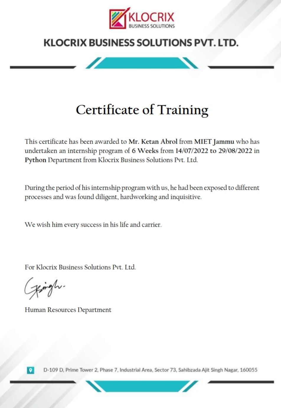 Ketan Abrol on LinkedIn: #python #project #planning #internship #mietjammu Ketan Abrol on LinkedIn: #python #project #planning #internship #mietjammu