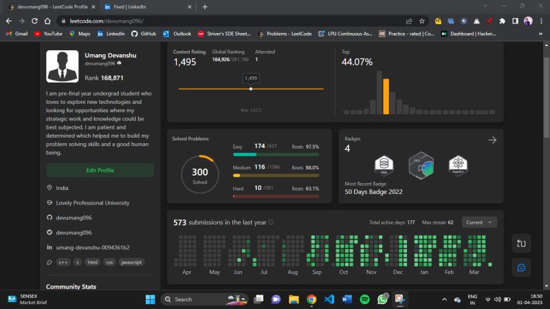 Umang Devanshu on LinkedIn: #connections #coding #leetcode #dsa #cpp # ... Umang Devanshu on LinkedIn: #connections #coding #leetcode #dsa #cpp # ...