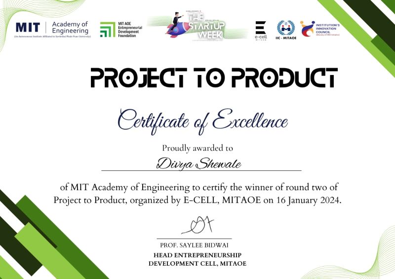 Divya Shewale on LinkedIn: #ecellmitaoe #mitaoe Divya Shewale on LinkedIn: #ecellmitaoe #mitaoe