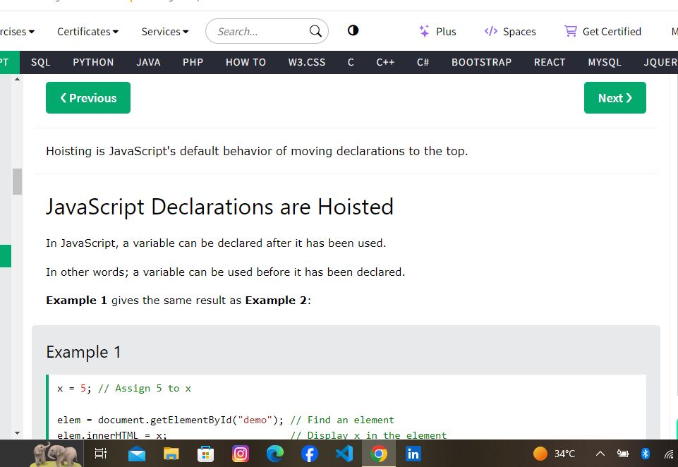 Learned hoisting in JavaScript with GIAIC | Nihal Naveed posted on the ... Learned hoisting in JavaScript with GIAIC | Nihal Naveed posted on the ...
