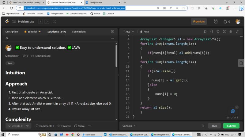 Faizan Furqan on LinkedIn: #leetcode Faizan Furqan on LinkedIn: #leetcode