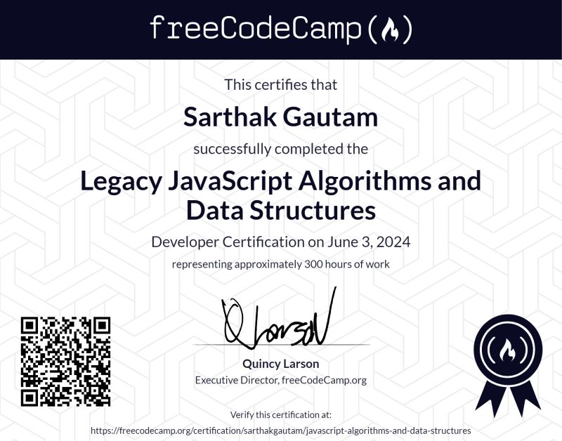 Sarthak Gautam on LinkedIn: I'm happy to share that I have completed ... Sarthak Gautam on LinkedIn: I'm happy to share that I have completed ...