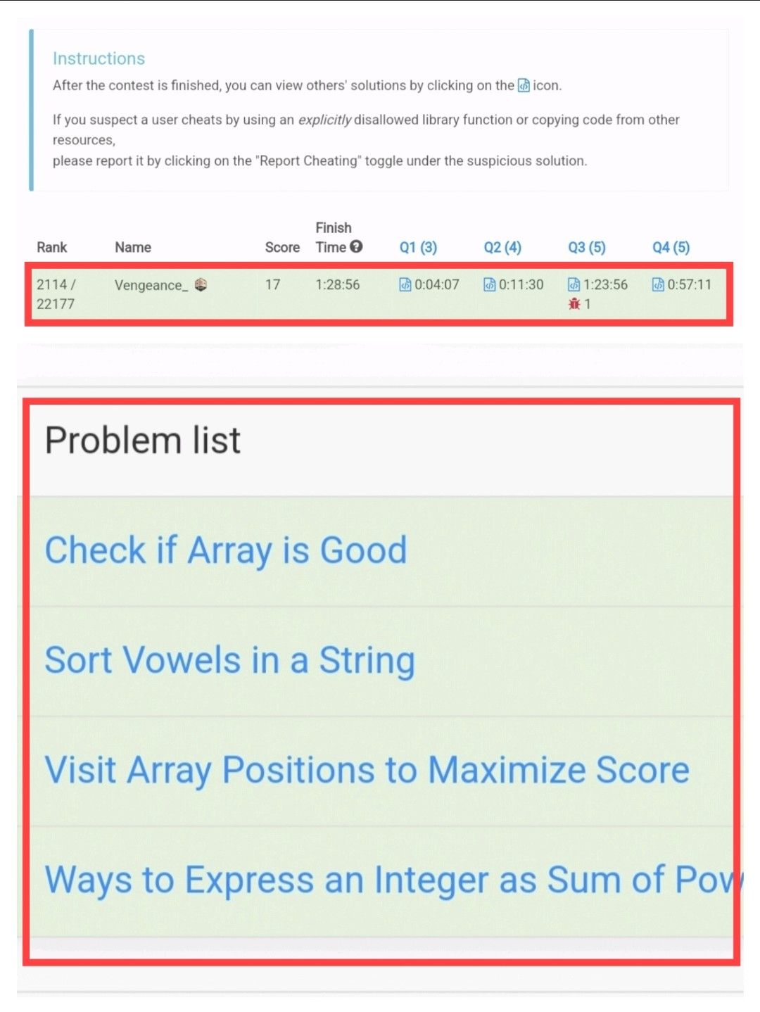 Ayan Ghosh on LinkedIn: #experience #leetcode #contest #coding #code # ... Ayan Ghosh on LinkedIn: #experience #leetcode #contest #coding #code # ...