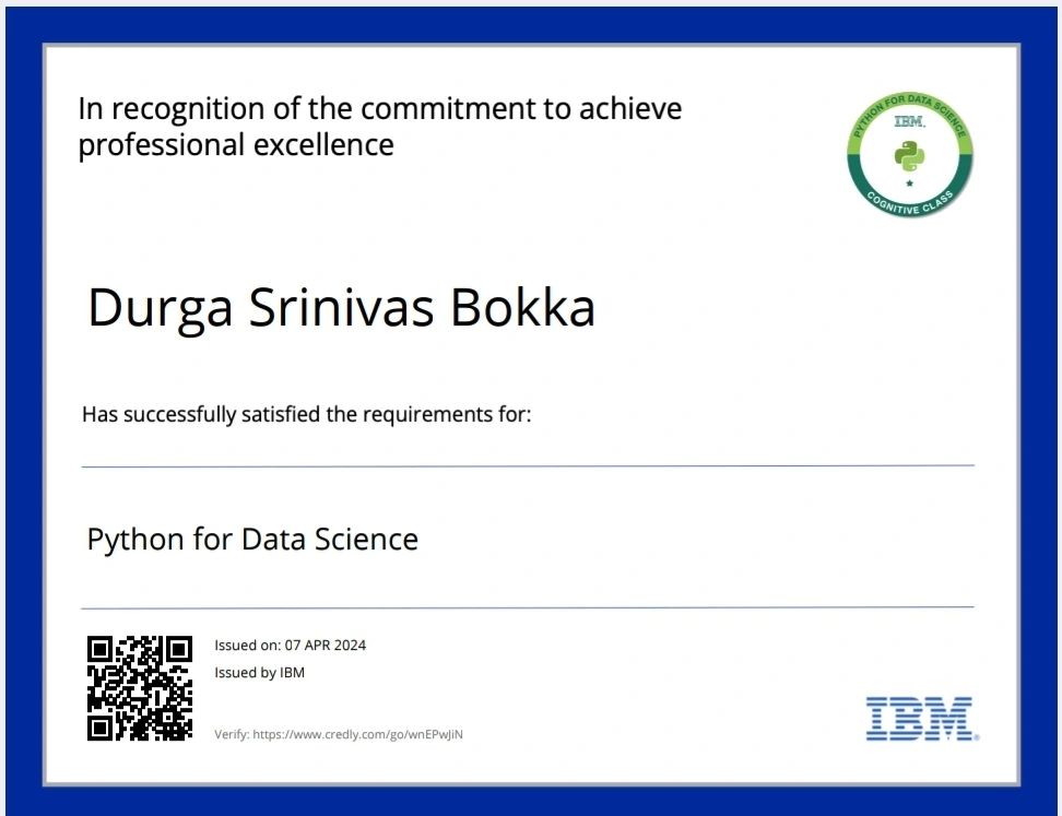 SRINU B on LinkedIn: #python #datascience #ibm #dataanalysis # ... SRINU B on LinkedIn: #python #datascience #ibm #dataanalysis # ...