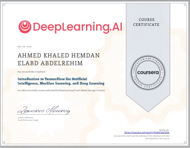 Ahmed Khalied on LinkedIn: #machinelearning #tensorflow #deeplearning # ... Ahmed Khalied on LinkedIn: #machinelearning #tensorflow #deeplearning # ...