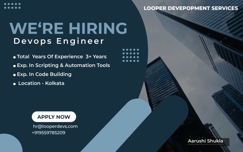Aarushi Shukla on LinkedIn: #devopsengineer #hiringtechtalent # ... Aarushi Shukla on LinkedIn: #devopsengineer #hiringtechtalent # ...