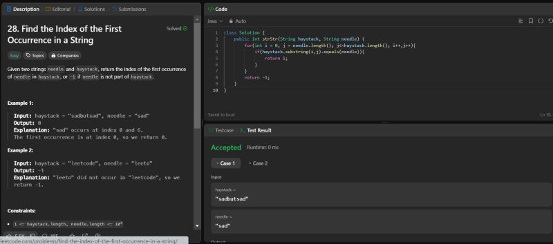 AYUSHI BOBDE on LinkedIn: #codingjourney #leetcode #easydoesit #codingisfun AYUSHI BOBDE on LinkedIn: #codingjourney #leetcode #easydoesit #codingisfun