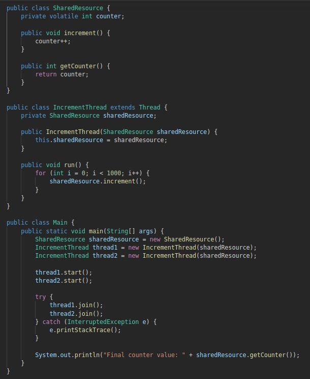 Naveen Metta on LinkedIn: #volatile #java #multithreading Naveen Metta on LinkedIn: #volatile #java #multithreading