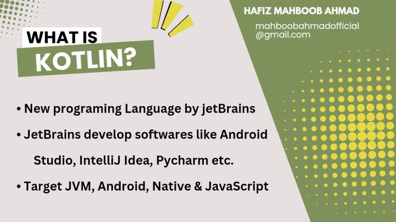 Hafiz Mahboob Ahmad on LinkedIn: #androiddeveloper #kotlin #mobileapps ... Hafiz Mahboob Ahmad on LinkedIn: #androiddeveloper #kotlin #mobileapps ...