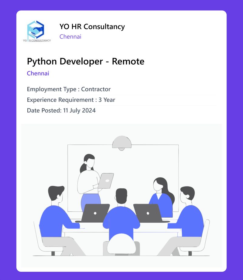 Job Zapper on LinkedIn: #python #developer #remote #ai #machinelearning ... Job Zapper on LinkedIn: #python #developer #remote #ai #machinelearning ...