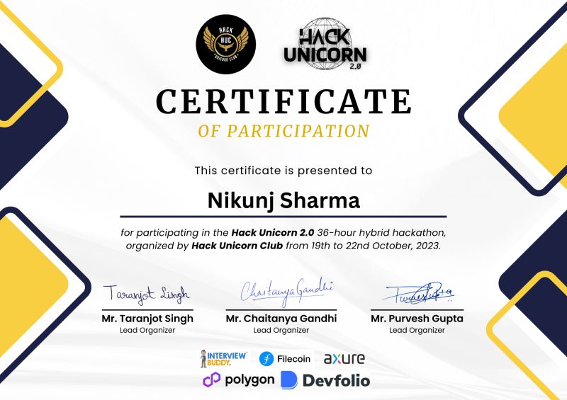 Nikunj Sharma on LinkedIn: #hackathon #coding #teamwork #techinnovation Nikunj Sharma on LinkedIn: #hackathon #coding #teamwork #techinnovation
