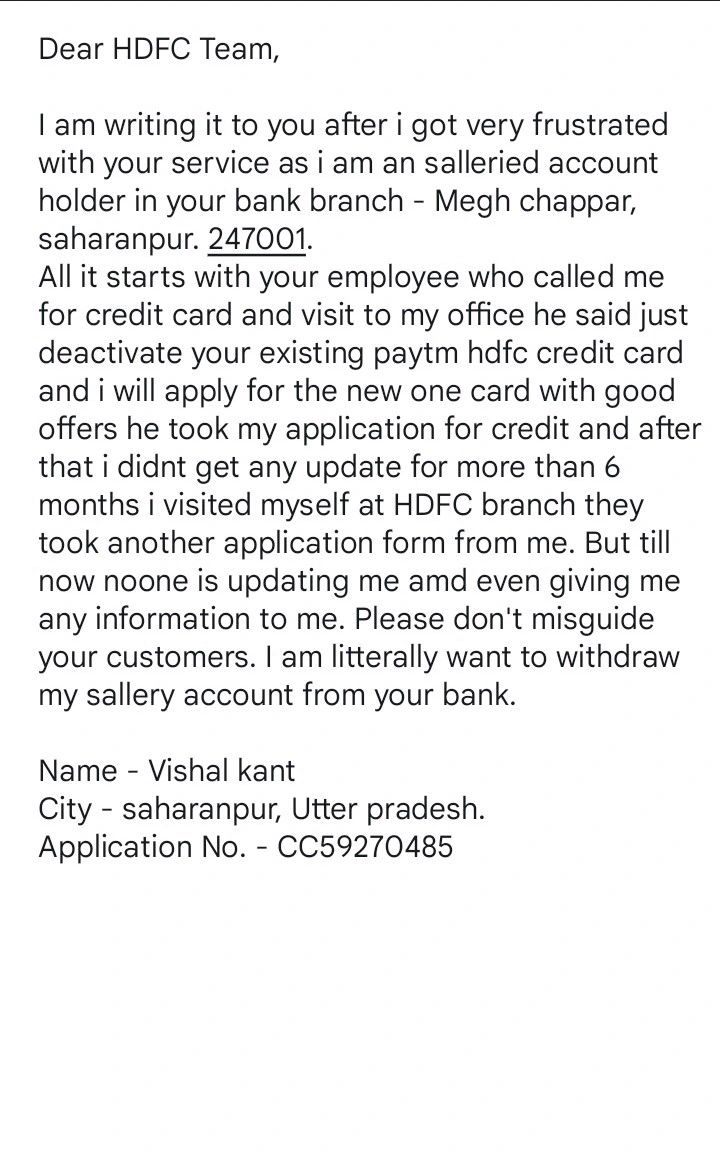 VISHAL KANT on LinkedIn: HDFC Limited Reserve Bank of India (RBI) pls ... VISHAL KANT on LinkedIn: HDFC Limited Reserve Bank of India (RBI) pls ...