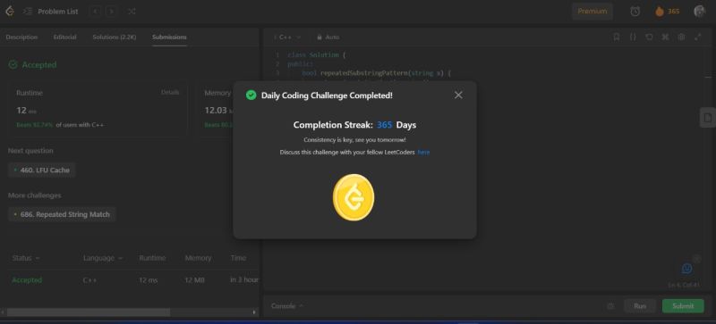 Gourav Kadyan on LinkedIn: #leetcode #365daysofcode #growthmindset Gourav Kadyan on LinkedIn: #leetcode #365daysofcode #growthmindset