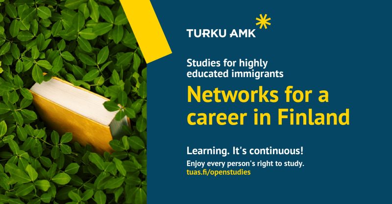 Turku University of Applied Sciences on LinkedIn: Networks for a career ... Turku University of Applied Sciences on LinkedIn: Networks for a career ...