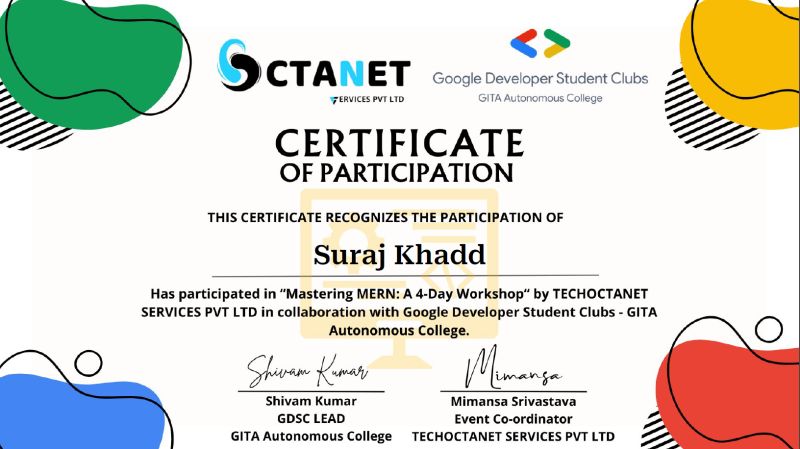 Suraj Khadd on LinkedIn: #internship #mern #webdevelopment #learn Suraj Khadd on LinkedIn: #internship #mern #webdevelopment #learn