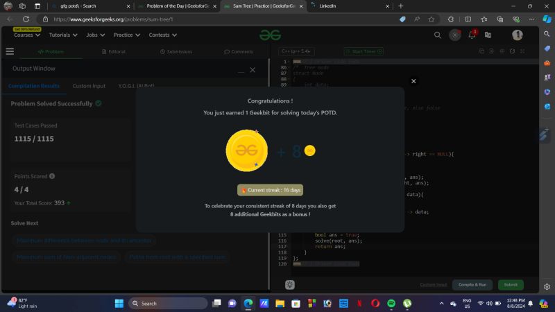HARSH GUPTA on LinkedIn: #geekstreak2024 #gfg #potd #dsa # ... HARSH GUPTA on LinkedIn: #geekstreak2024 #gfg #potd #dsa # ...