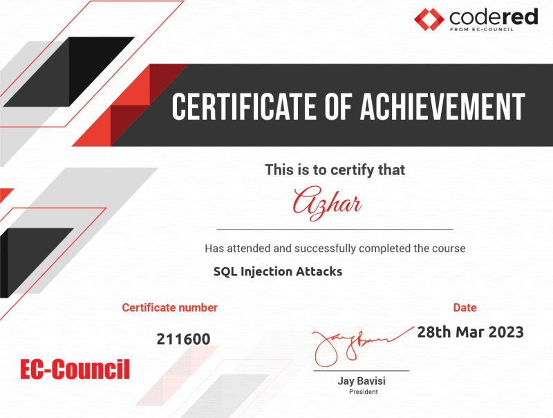 Azhar Khan on LinkedIn: #security #sqldba #sqlinjection Azhar Khan on LinkedIn: #security #sqldba #sqlinjection