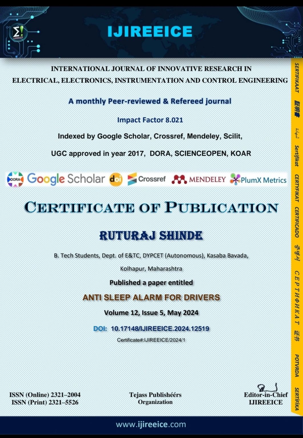 Ruturaj Shinde on LinkedIn: #research #innovation #roadsafety Ruturaj Shinde on LinkedIn: #research #innovation #roadsafety