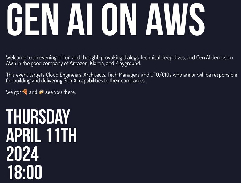 Magnus Villson on LinkedIn: #aws #ai #bedrock #cloud #devops Magnus Villson on LinkedIn: #aws #ai #bedrock #cloud #devops