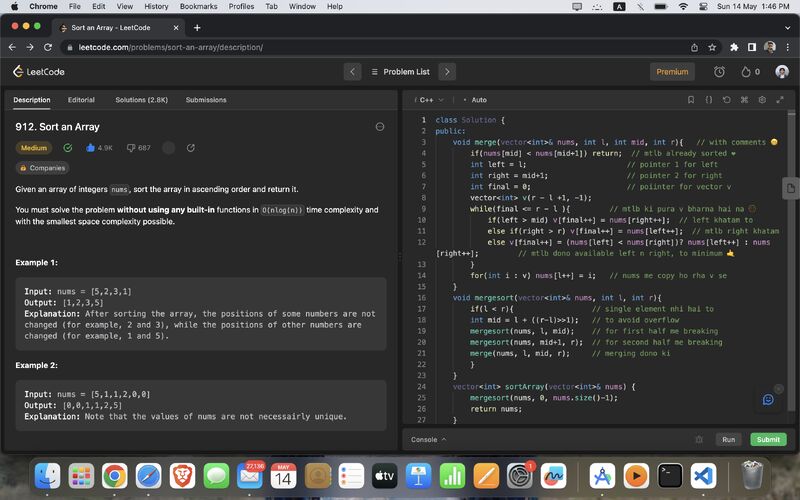 Mridul Sharma 🇮🇳 on LinkedIn: #100daysofcode #leetcode #dsa # ... Mridul Sharma 🇮🇳 on LinkedIn: #100daysofcode #leetcode #dsa # ...