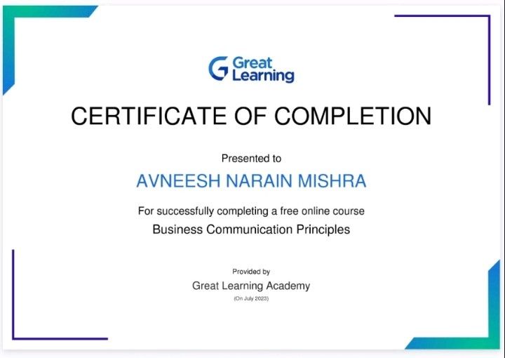 AVNEESH NARAIN MISHRA on LinkedIn: #business #communication AVNEESH NARAIN MISHRA on LinkedIn: #business #communication