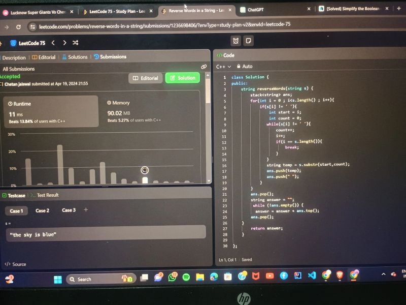 Chetan Jaiswal on LinkedIn: #100daysofleetcodechallenge #leetcode # ... Chetan Jaiswal on LinkedIn: #100daysofleetcodechallenge #leetcode # ...