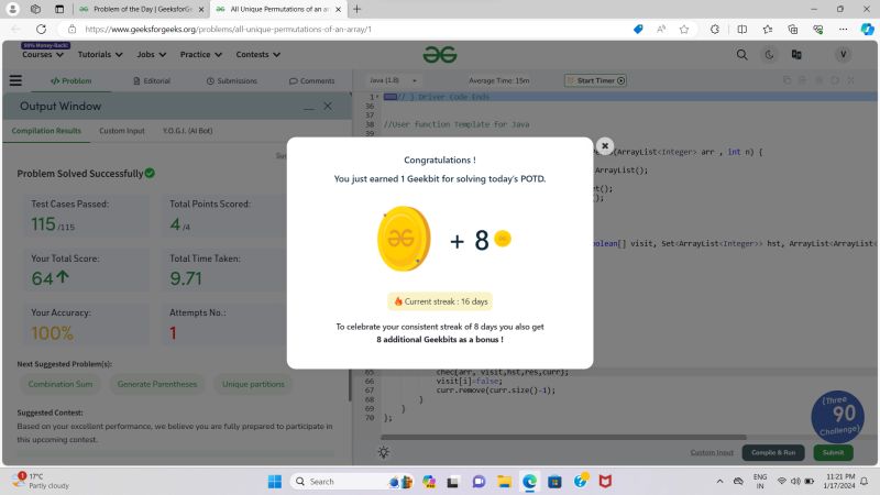 Vedant Satkar on LinkedIn: #day17 #dailycoding #dailychallenge ... Vedant Satkar on LinkedIn: #day17 #dailycoding #dailychallenge ...