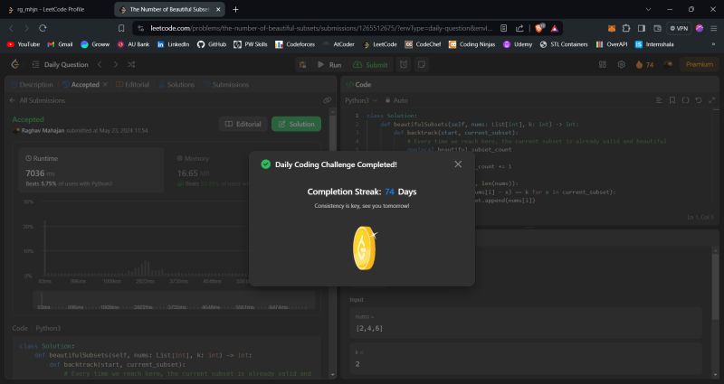 Raghav Mahajan on LinkedIn: #100daysofcode #python #leetcode # ... Raghav Mahajan on LinkedIn: #100daysofcode #python #leetcode # ...
