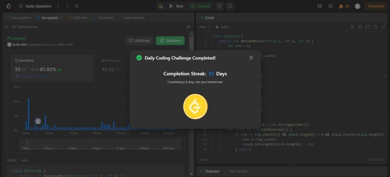 Aryan Sharma on LinkedIn: #leetcode #java #dsa Aryan Sharma on LinkedIn: #leetcode #java #dsa