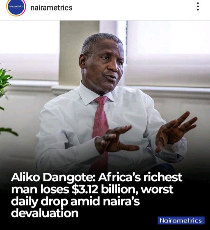 Ehis Abraham Ikhuoria on LinkedIn: Earth's richest black man had a bad ... Ehis Abraham Ikhuoria on LinkedIn: Earth's richest black man had a bad ...
