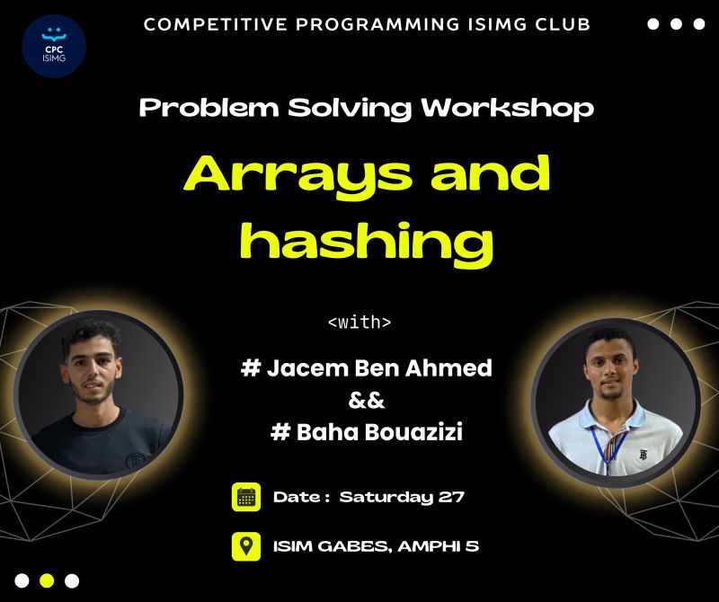 ISIMG Competitive Programming Club on LinkedIn: #competitiveprogramming ... ISIMG Competitive Programming Club on LinkedIn: #competitiveprogramming ...