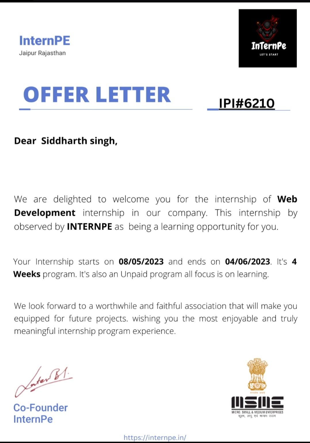 Siddharth Singh on LinkedIn: I am happy to inform thar I have started ... Siddharth Singh on LinkedIn: I am happy to inform thar I have started ...