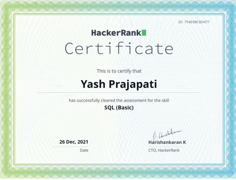 Yash Prajapati on LinkedIn: #sql #sqldatabase #sqlserver #sqlcertification Yash Prajapati on LinkedIn: #sql #sqldatabase #sqlserver #sqlcertification