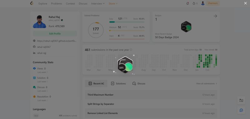 RAHUL RAJ on LinkedIn: #leetcode #programming #codingjourney # ... RAHUL RAJ on LinkedIn: #leetcode #programming #codingjourney # ...
