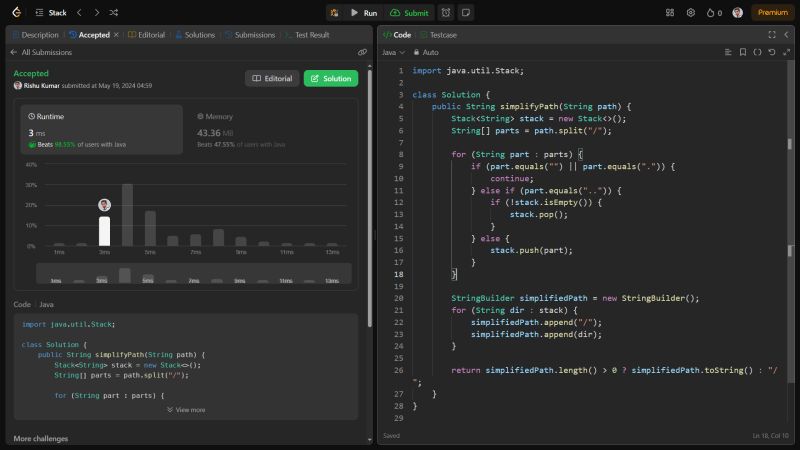 Rishu Kumar on LinkedIn: #leetcode #codingjourney #algorithms # ... Rishu Kumar on LinkedIn: #leetcode #codingjourney #algorithms # ...