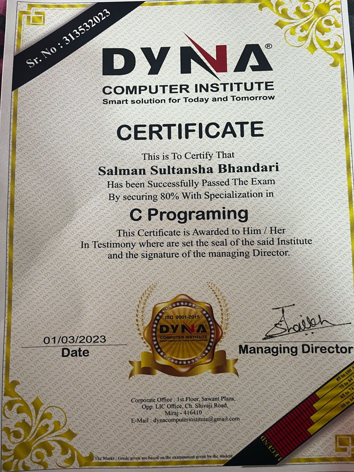 Salman Bhandari on LinkedIn: Compleated course of C programming and ... Salman Bhandari on LinkedIn: Compleated course of C programming and ...
