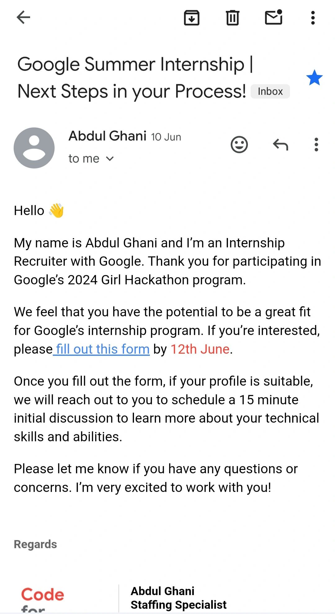 Sanskriti Sahu on LinkedIn: #google #summer #internship #interview # ... Sanskriti Sahu on LinkedIn: #google #summer #internship #interview # ...