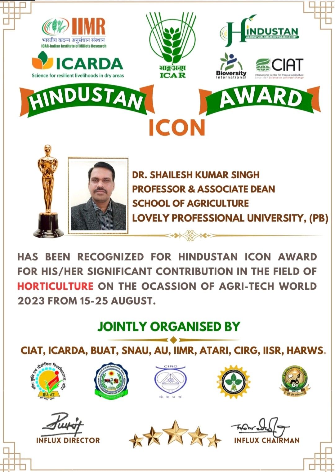 Prof. (Dr.) Shailesh Kumar Singh posted on LinkedIn Prof. (Dr.) Shailesh Kumar Singh posted on LinkedIn