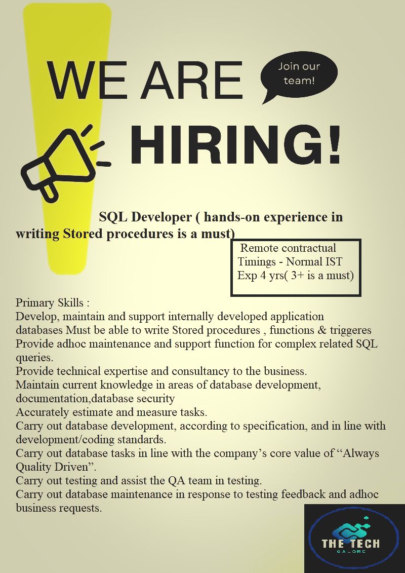 Dheeraj Hooda on LinkedIn: 🔰 🌟 Exciting Job Opportunities! 🌟 🔰 Hello ... Dheeraj Hooda on LinkedIn: 🔰 🌟 Exciting Job Opportunities! 🌟 🔰 Hello ...