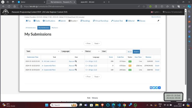 Ayush Sharma on LinkedIn: #cplusplus #codingchallenge #atcoder # ... Ayush Sharma on LinkedIn: #cplusplus #codingchallenge #atcoder # ...