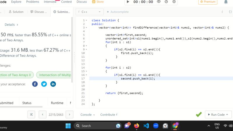 Sidharth dhiman on LinkedIn: Done with today's leetcode challenge ... Sidharth dhiman on LinkedIn: Done with today's leetcode challenge ...