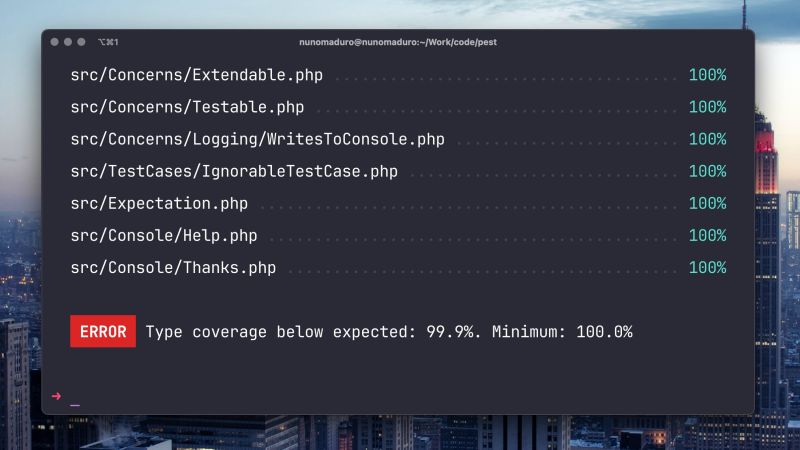 Nuno Maduro on LinkedIn: I was about to deploy a new Pest feature but ... Nuno Maduro on LinkedIn: I was about to deploy a new Pest feature but ...