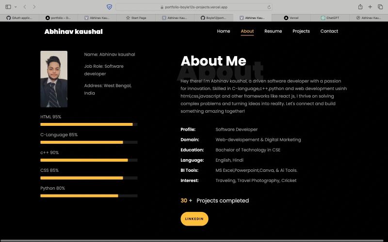Abhinav kaushal on LinkedIn: #portfolio #webdevelopment #html #css # ... Abhinav kaushal on LinkedIn: #portfolio #webdevelopment #html #css # ...